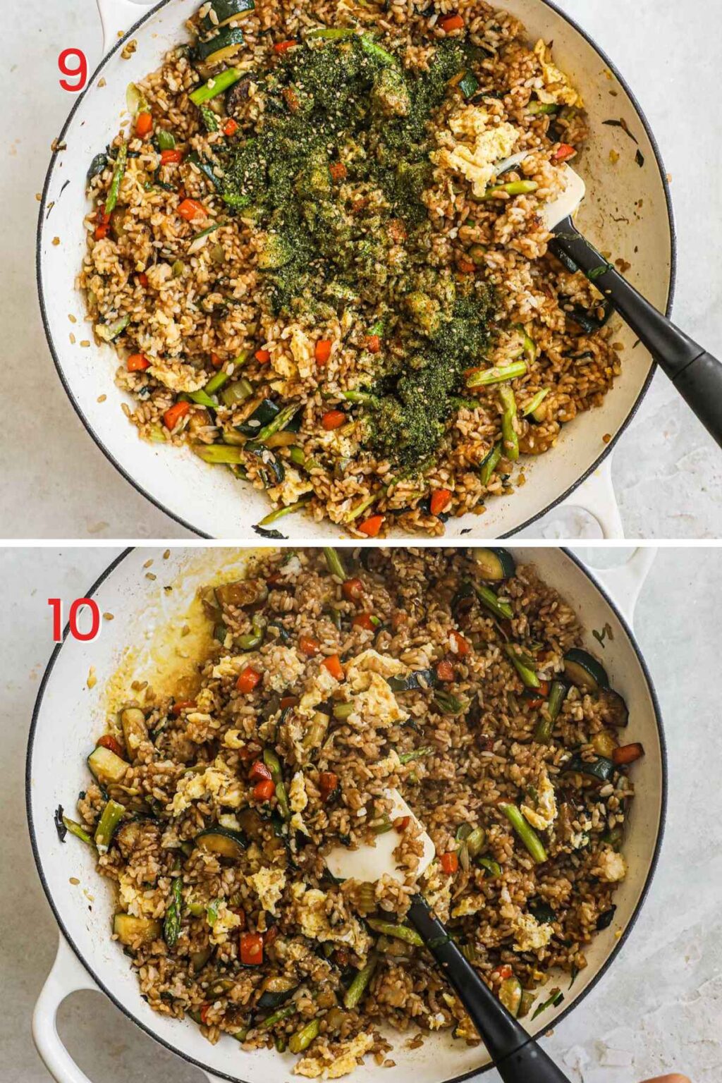 Healthy Vegetable Fried Rice - Happy Gut Lucky